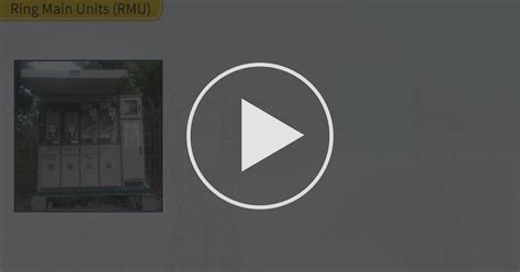 Ring Main Units Rmu Oh Distribution Line Components Coursera
