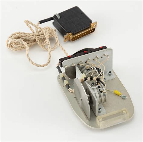 Douglas Engelbart Skeleton Early Mouse With X Y Axis Rr