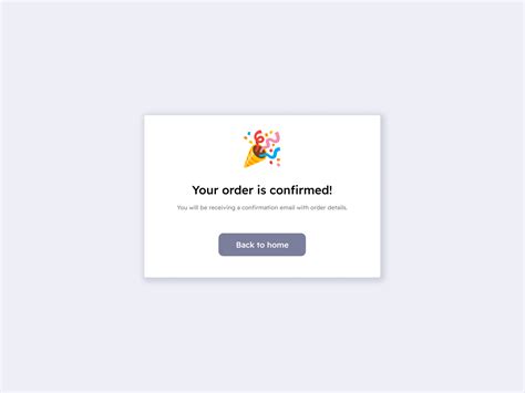 Confirmation Design By Aleksandar On Dribbble
