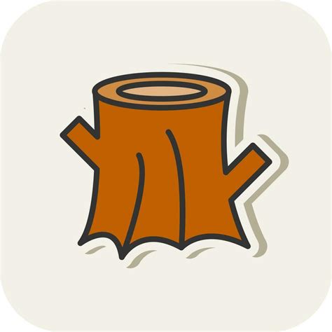 Tree Stump Vector Icon Design 30219595 Vector Art At Vecteezy