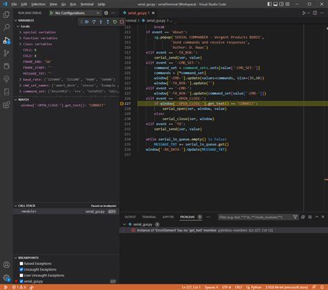Question Instance Of Errorelement Has No Get Text Member Issue Pysimplegui