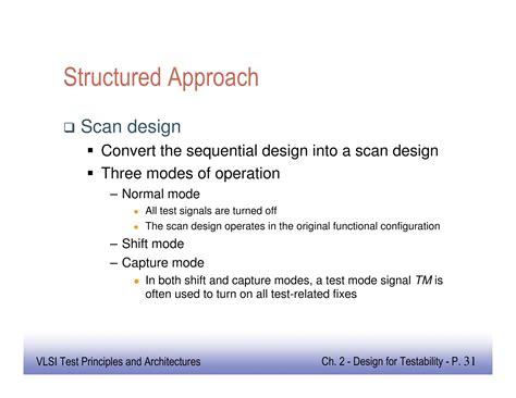 VLSI Design For Testability Notes For Ece PDF Computer Software And Applications Computing