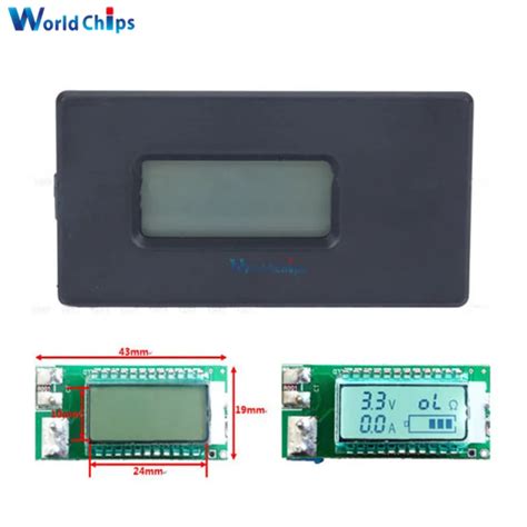18650 Battery Lithium Li Ion Tester Capacity Current Voltage Detector LCD Meter High Quality In