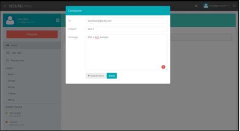 User Mail Compose Form Download Scientific Diagram