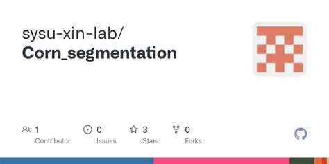 Github Sysu Xin Labcornsegmentation