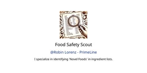 Food Safety Scout Gpts Features And Functions Examples And Prompts