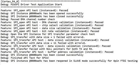 compiler iwr1443boost spi test program from ti drivers spi test