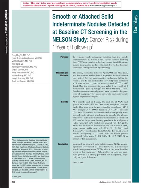 Pdf Smooth Or Attached Solid Indeterminate Nodules Detected At