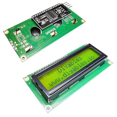 diyables lcd i2c 16×2 for arduino esp32 esp8266 raspberry pi otosection