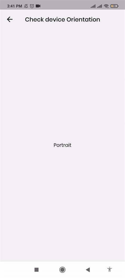 Flutter Driver How To Check Device Orientation Stack Overflow