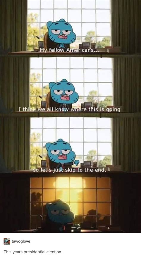 The Amazing World Of Gumball Funny Quotes