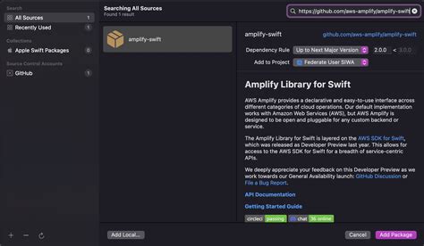 federating users using sign in with apple and aws amplify for swift