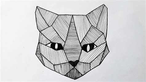 How To Draw A Geometric Cat Geometric Drawing Geometric Art Youtube How To Draw A Geometric Cat Geometric Drawing Geometric Art Youtube