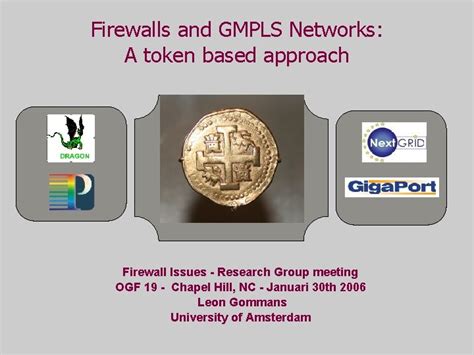 firewalls and gmpls networks a token based approach