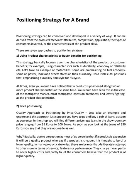 Solution Segmentation Targeting Positioning Studypool
