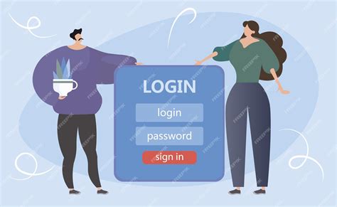 Premium Vector Login Password Ui Form