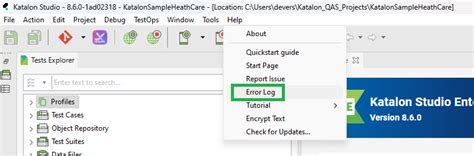 Error Please Make Sure Your Credentials Are Valid Bugs Report Katalon Community