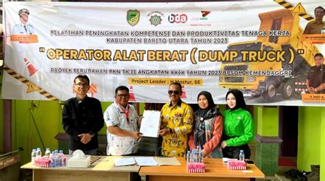 Disnakertranskop Ukm Barut Tandatangani Kerjasama Dengan Lpk Kelua