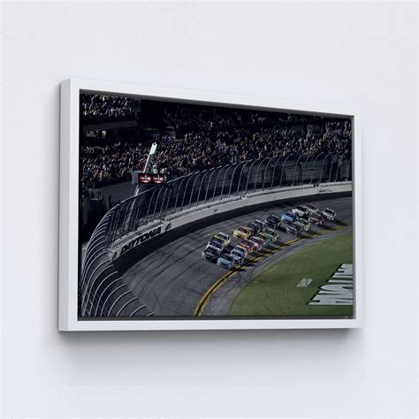 Nascar Race Track Daytona International Speedway Poster Canvas