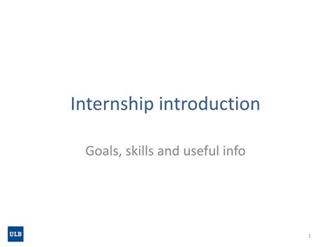 Ppt Internship Introduction Powerpoint Presentation Free Download Id 5524646