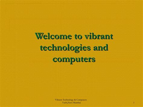 Php Mysql Training In Mumbai Ppt