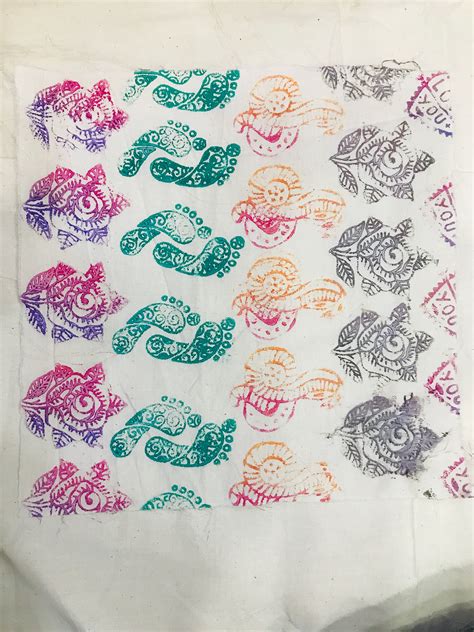 Block Printing On Behance Block Printing On Behance