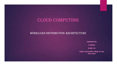 Cloud Computing Cc Ppt Computer Science Ppt