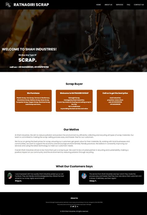 Webdevelopment Shahindustries Sustainability Recycling Techforgood Frontenddevelopment