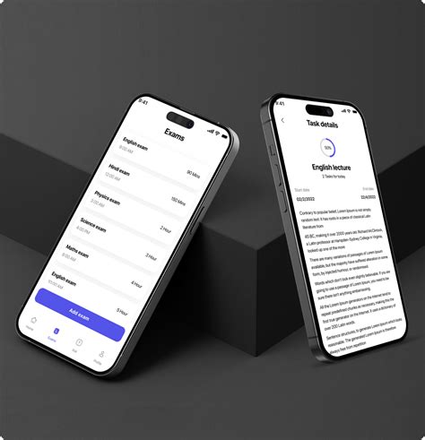 edumaster ui template online exam preparation app in flutter android