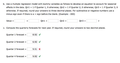 solved problem 6 25 consider the following time series data