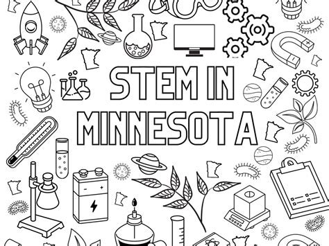Stem Coloring Pages Coloring Nation