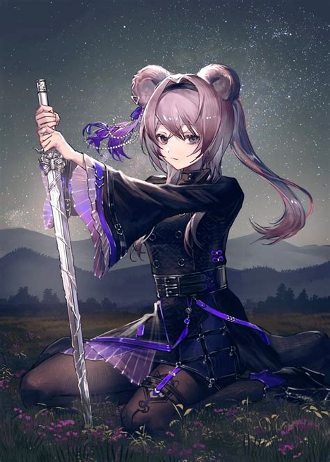 Lin Arknights Drawn By Mira Toron Danbooru