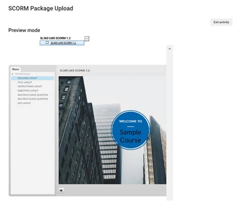 Importing A Scorm File Clarksons Documentation Library