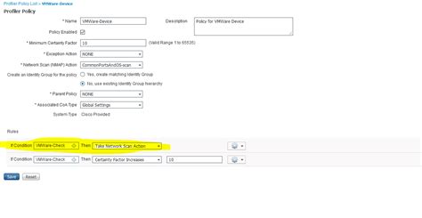 Solved Error When Adding Network Scan Action Cisco Community