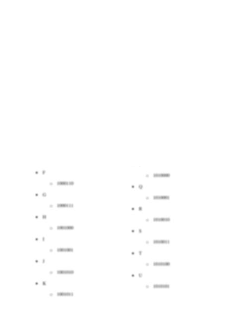 SOLUTION Ascii Binary Alphabet Studypool