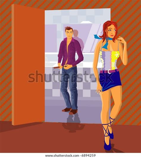 After Sex Public Place Stock Vector Royalty Free 6894259 Shutterstock