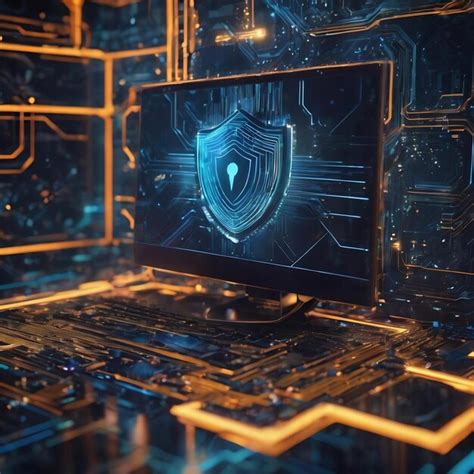 Premium Ai Image Abstract Concepts Of Cybersecurity Technology And Digital Data Protection