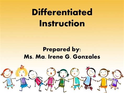 Differentiating Instruction