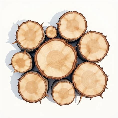 Free Circular Timber Arrangement Image Timber Logs Woodslices