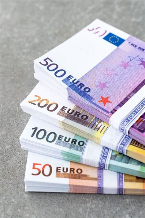 Euro Currency Money Stack