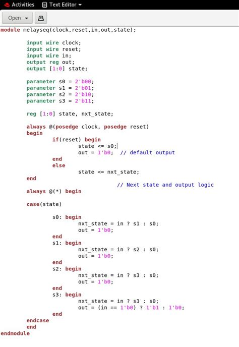 Vlsi Digitaldesign Veriloghdl Rtldesign Fsm Mealymachine Mooremachine Sequencedetector