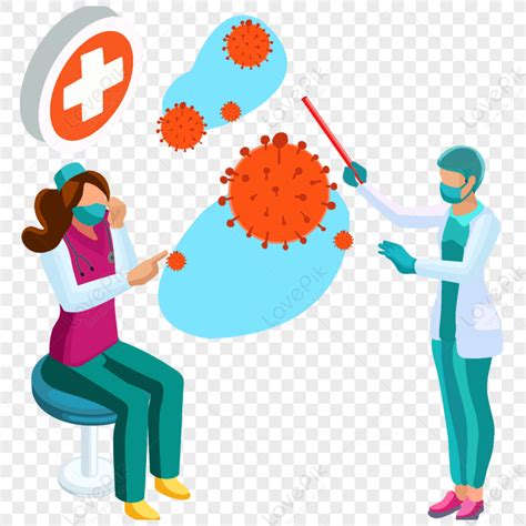 손으로 그린 만화 의료 원조 설명 그림 일러스트중국말예방 Png 일러스트 무료 다운로드 Lovepik