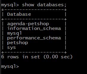 Não consigo criar tabelas NodeJS crie uma API REST padronizada e escalável Solucionado