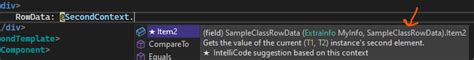 Named Tuples On Renderfragments Not Working And Razor Intellisense Is