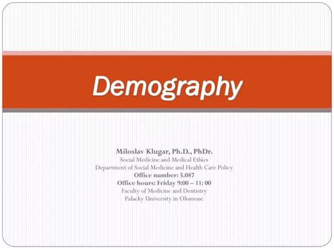 Ppt Demography Powerpoint Presentation Free Download Id2088008