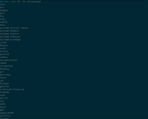 Linux List All Users Guide