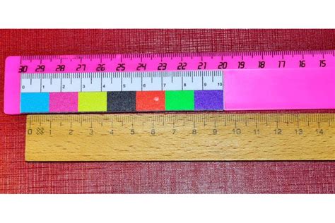 Масштабная линейка ETG пластиковая, цветная, 10 см С21111 - выгодная ...