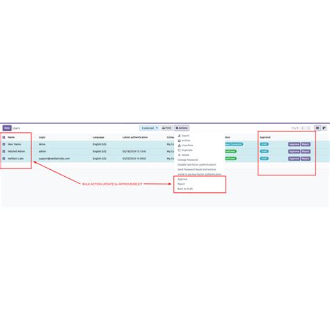 User Approval App For Odoo Control Portal Access