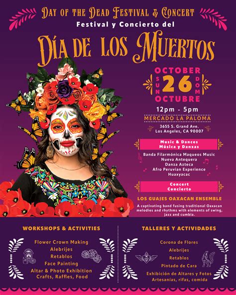 Day Of The Dead Festival And Concert — Mercado La Paloma