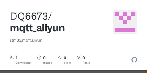 Github Dq Mqtt Aliyun Stm Mqtt Aliyun